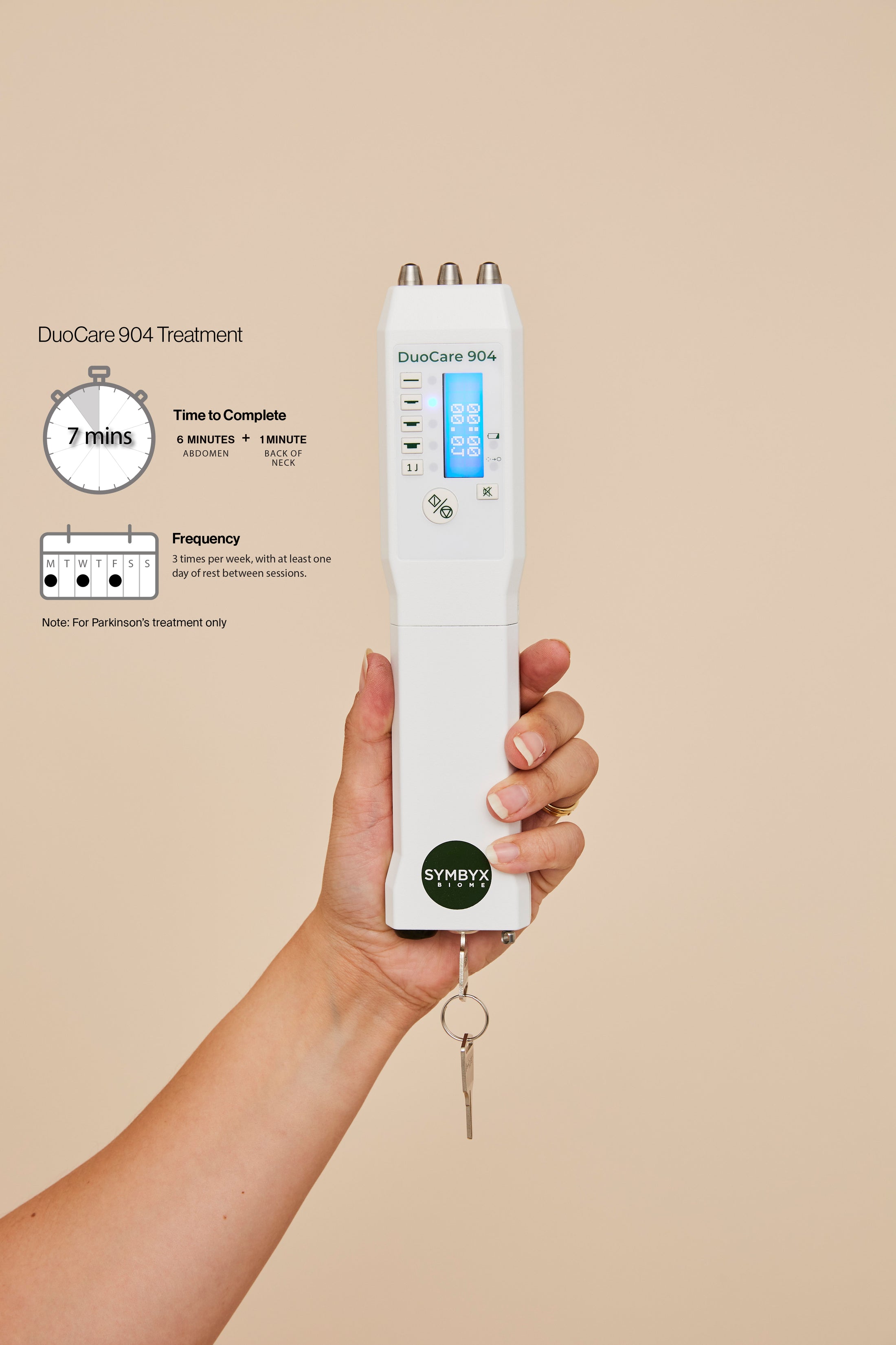 DuoCare 904 - Handheld Pain Relief Laser Therapy Device – SYMBYX Biome